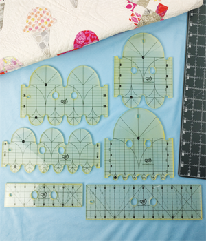 Select Precision Machine Quilting Ruler - Quilters Select