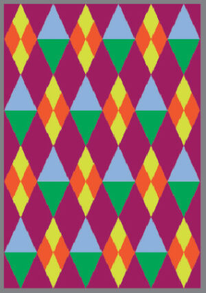 Quilters Select 60 Degree Diamond Non-Slip Ruler - 12.5" length ...