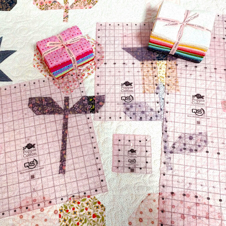 QS Poppie Cotton Special Edition Rulers - Quilters Select