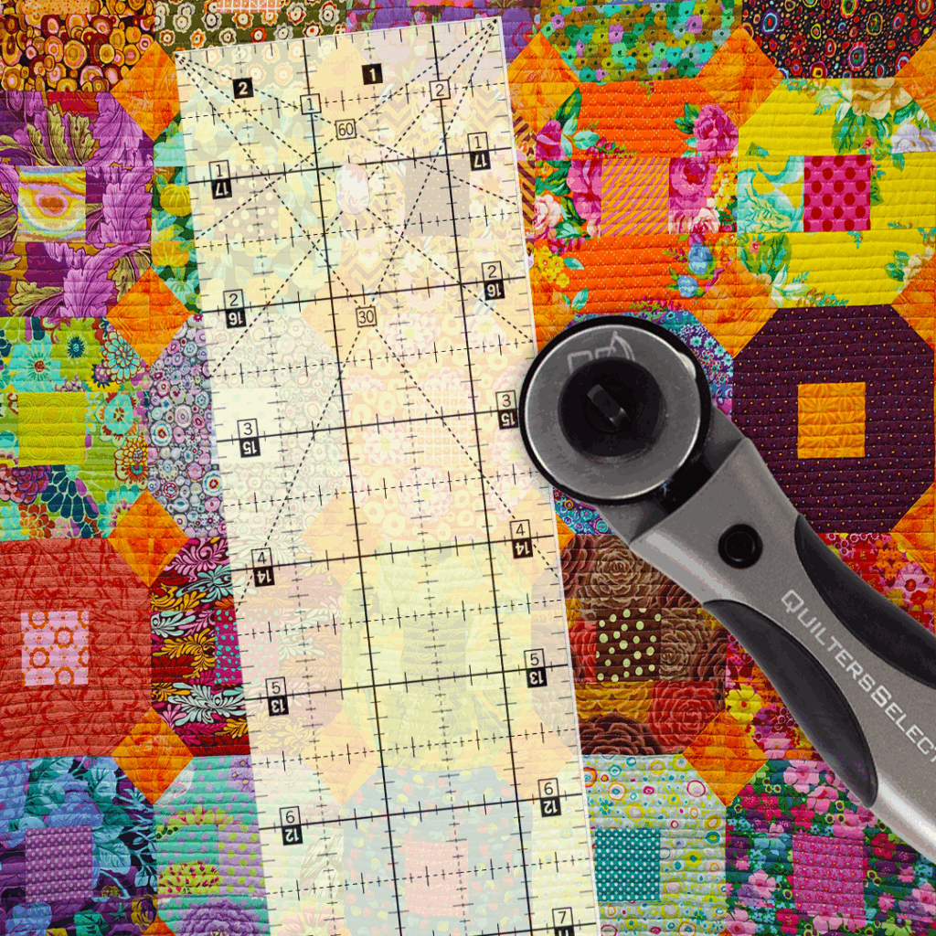 Quilters Select Non-Slip Ruler - 2.5" x 18" - Quilters Select